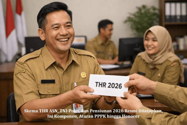 Skema THR ASN, TNI-Polri, dan Pensiunan 2026 Resmi Ditetapkan, Ini ...