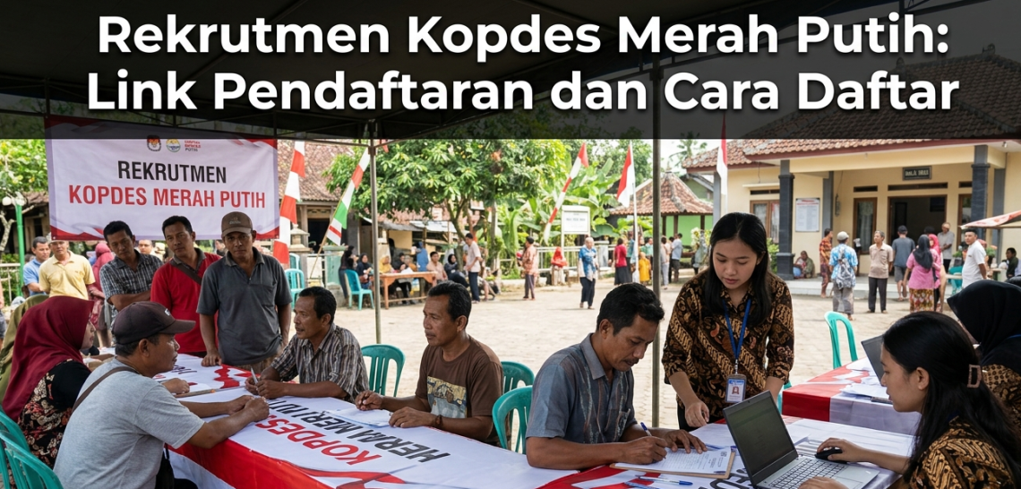 Rekrutmen Kopdes Merah Putih: Link Pendaftaran dan Cara Daftar – Info ...